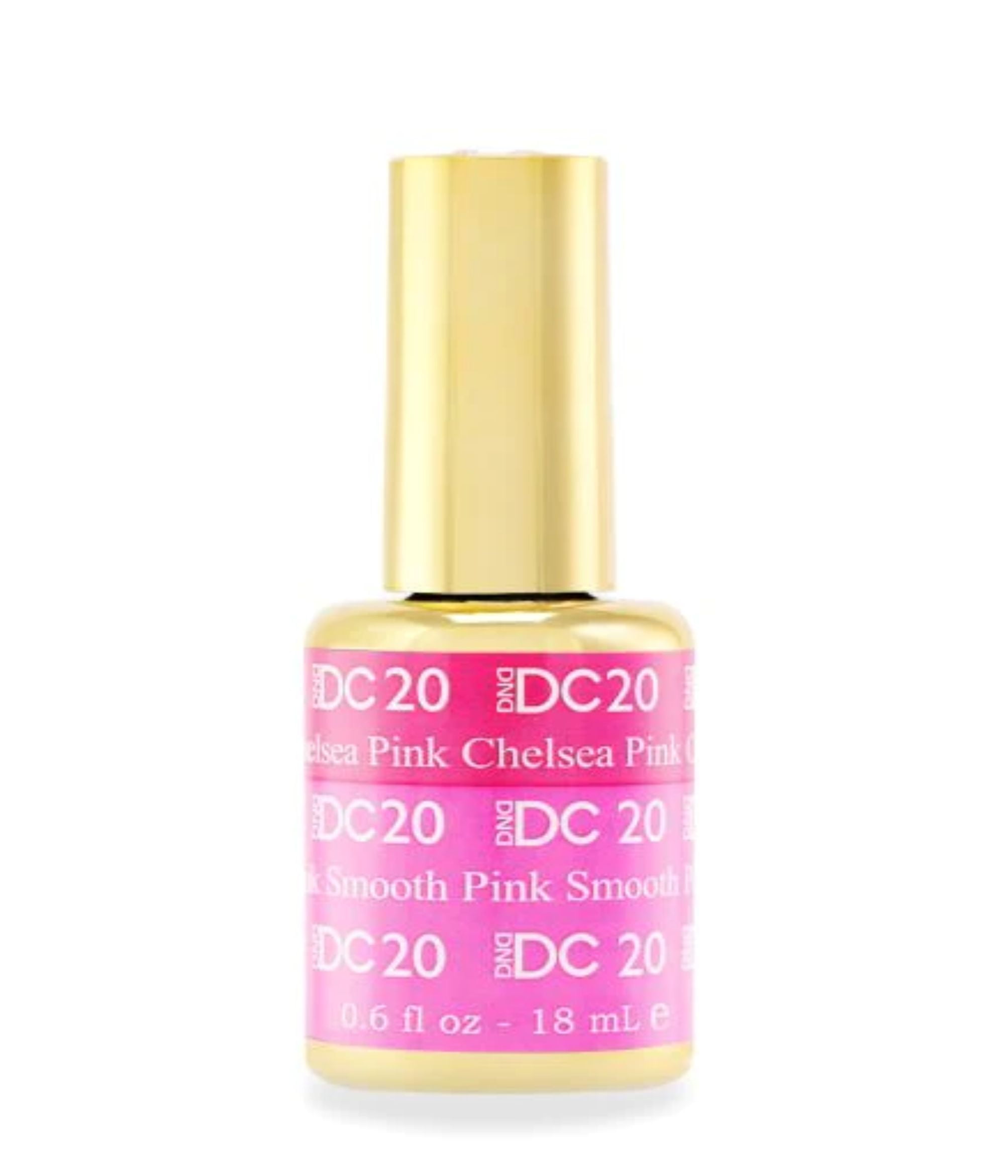 DND DC Chelsea Pink Pink Smooth Gel Polish #20, DND DC Gel Polish for ...