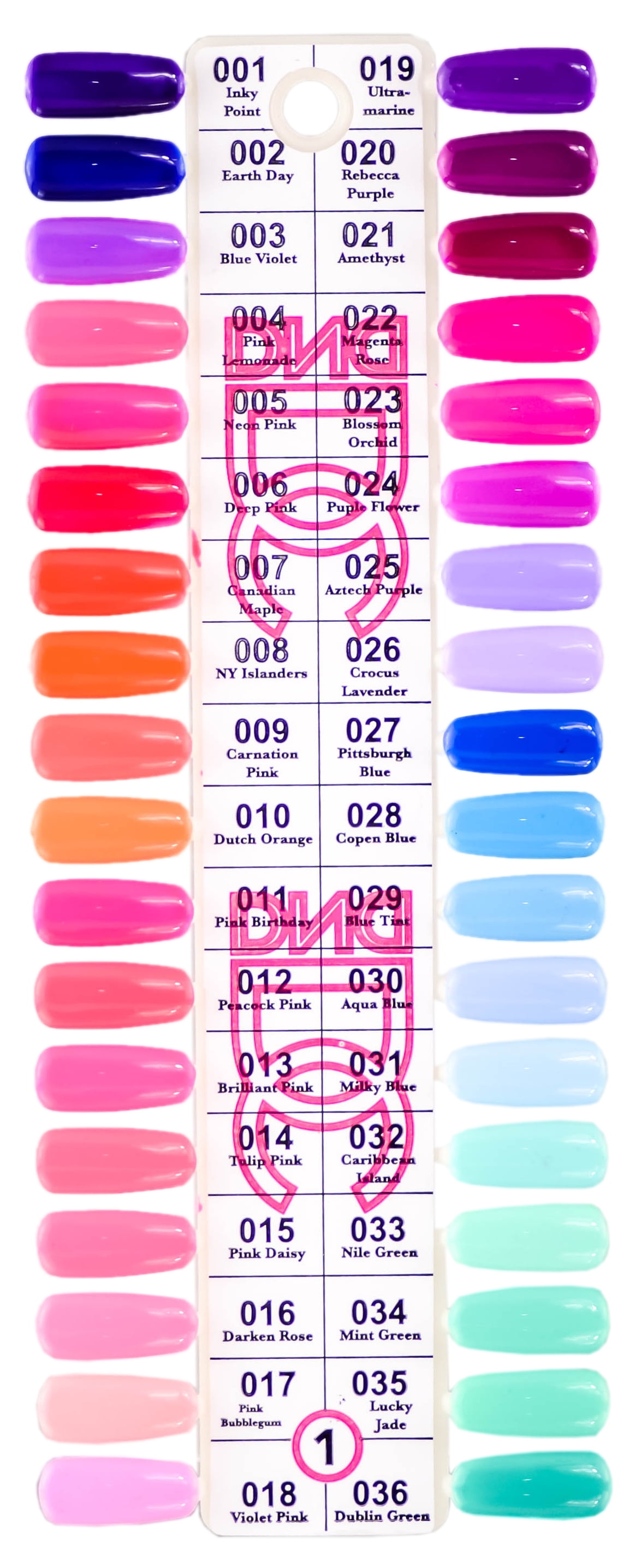 DND DC Color Swatches - - Walmart.com