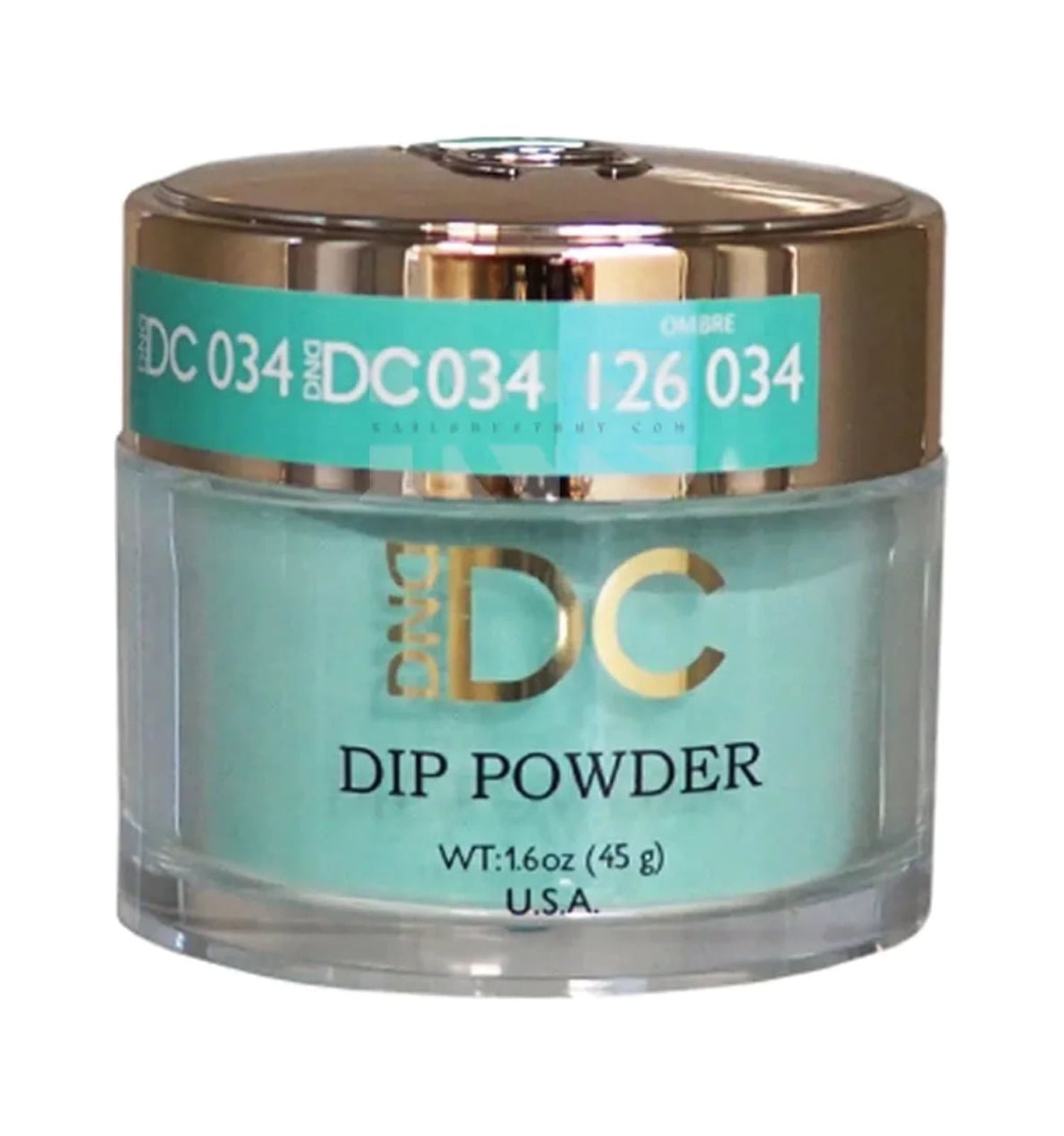 DND DC Dip - 034 Mint Green - 1.6 oz - Walmart.com