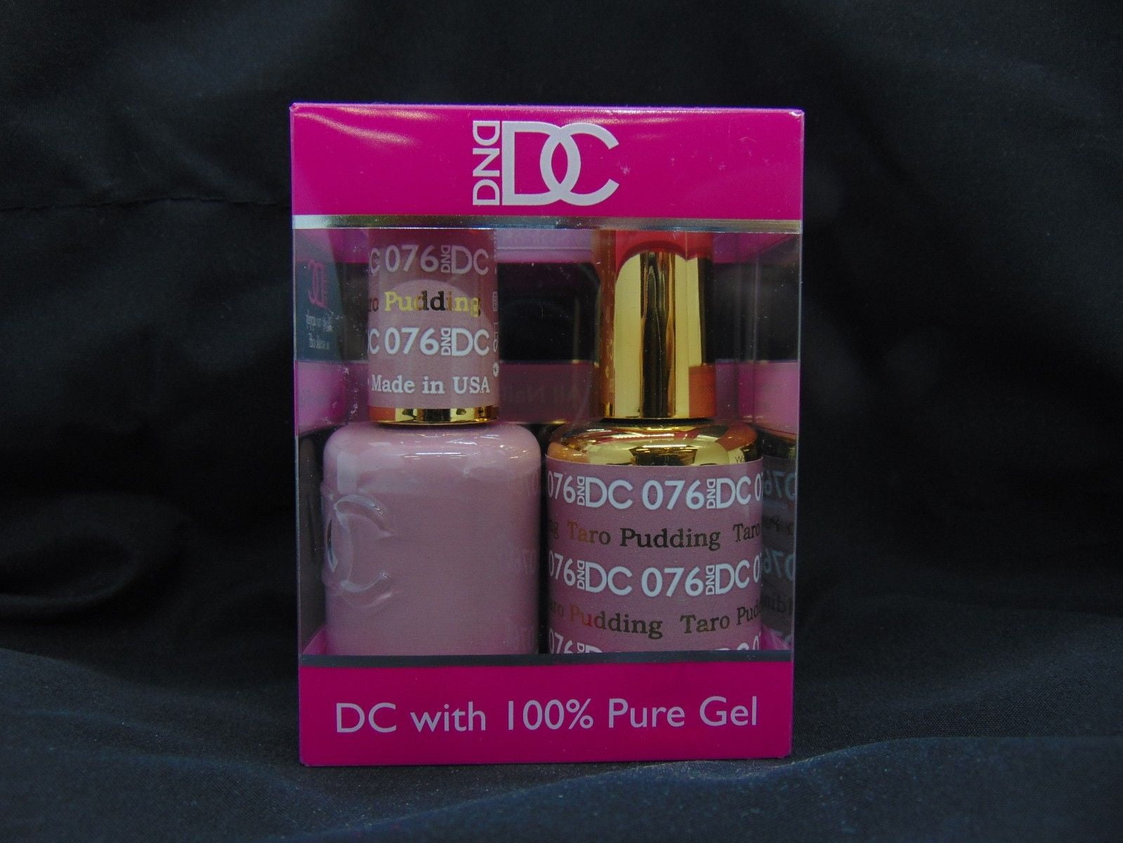 DND - DC Duo Soak off Gel & Matching nail polish, #076 - Taro Pudding ...