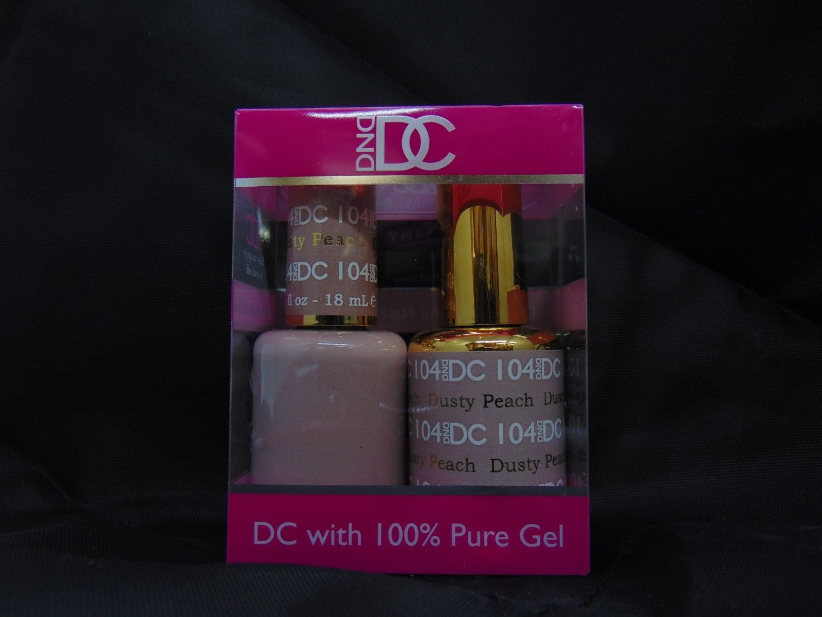 DND - DC Duo Soak off Gel & Matching nail polish, #104 - Dusty Peach ...