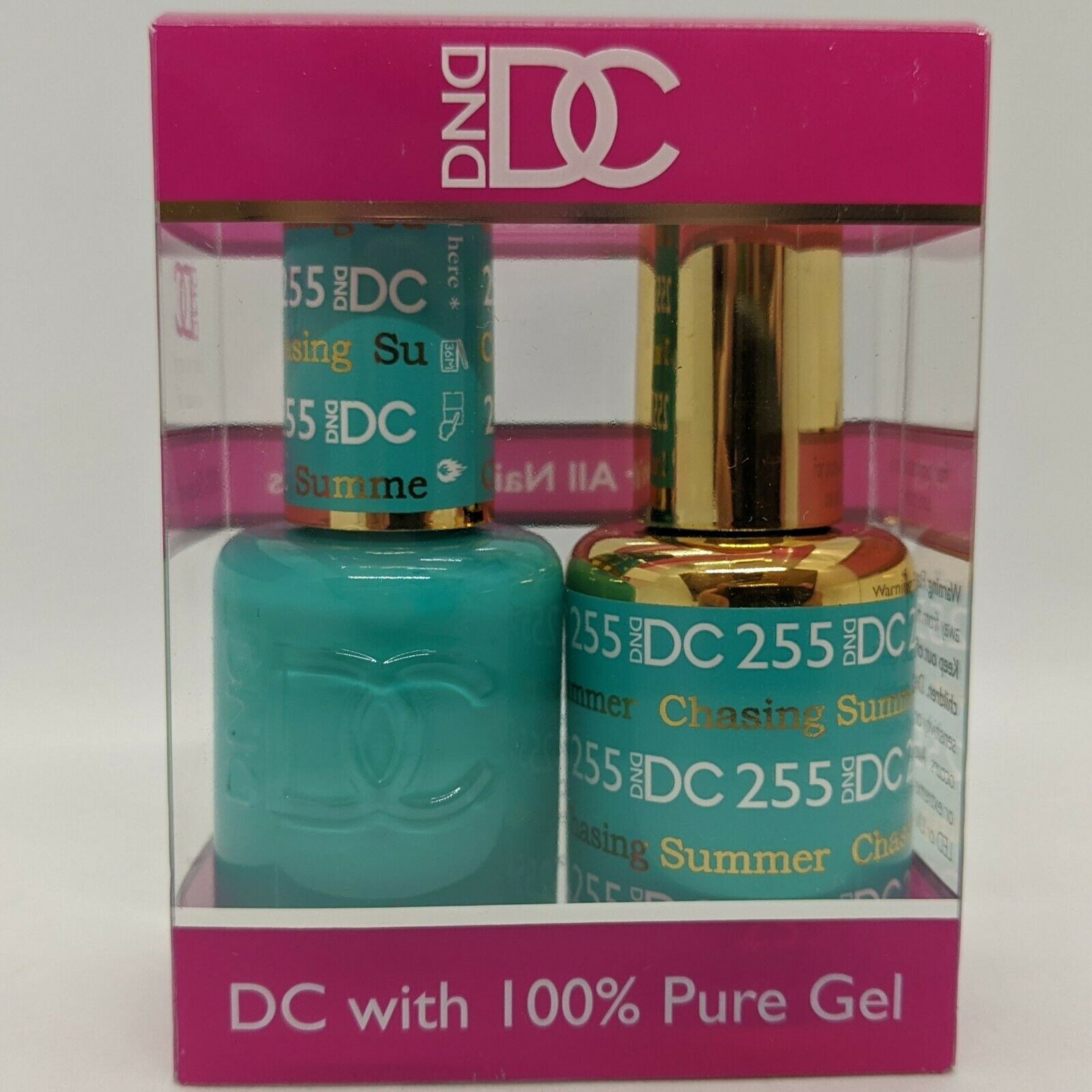 DND - DC Duo Soak off Gel & Matching nail polish, #255 - Chasing Summer ...