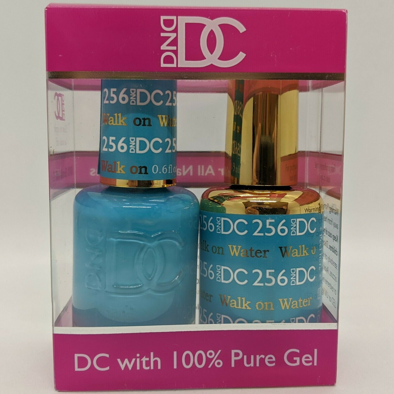 DND - DC Duo Soak off Gel & Matching nail polish, #256 - Walk on Water ...