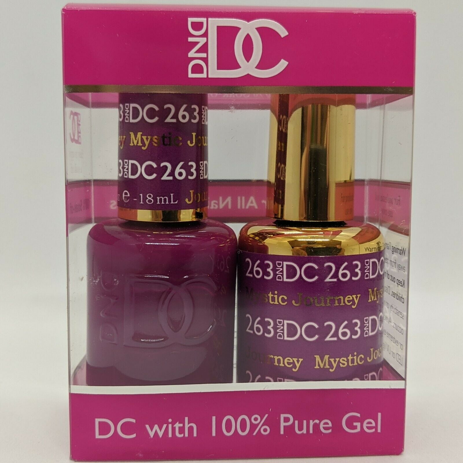 DND - DC Duo Soak off Gel & Matching nail polish, #263 - Mystic Journey ...