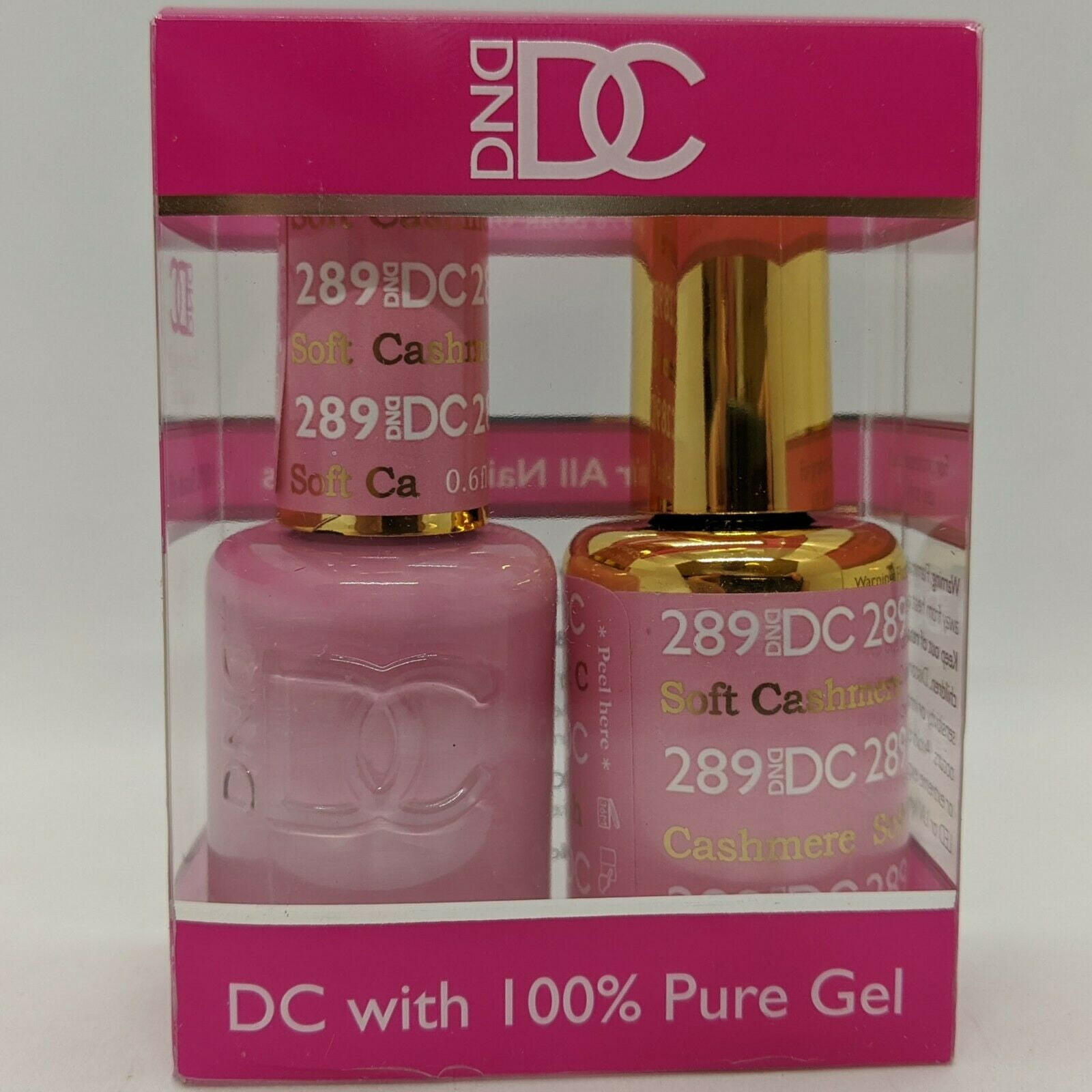 DND - DC Duo Soak off Gel & Matching nail polish, #289 - Soft Cashmere ...