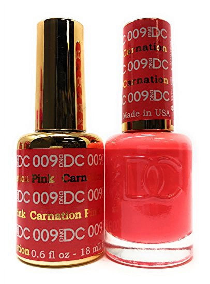 DND - DC Duo Soak off Gel & Matching nail polish, Carnation Pink #DC009 ...