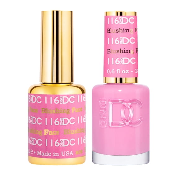 DND DC Gel Polish Set, Pink Collection, UV/LED Gel Polish and Air Dry ...
