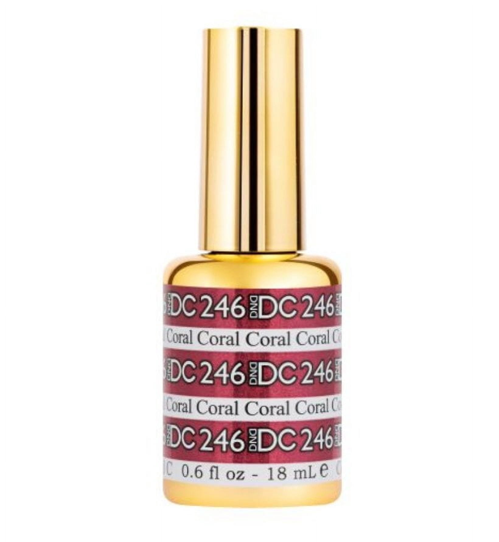 DND DC Mermaid Soak Off Gel Polish 246 Coral 0.6oz - Walmart.com