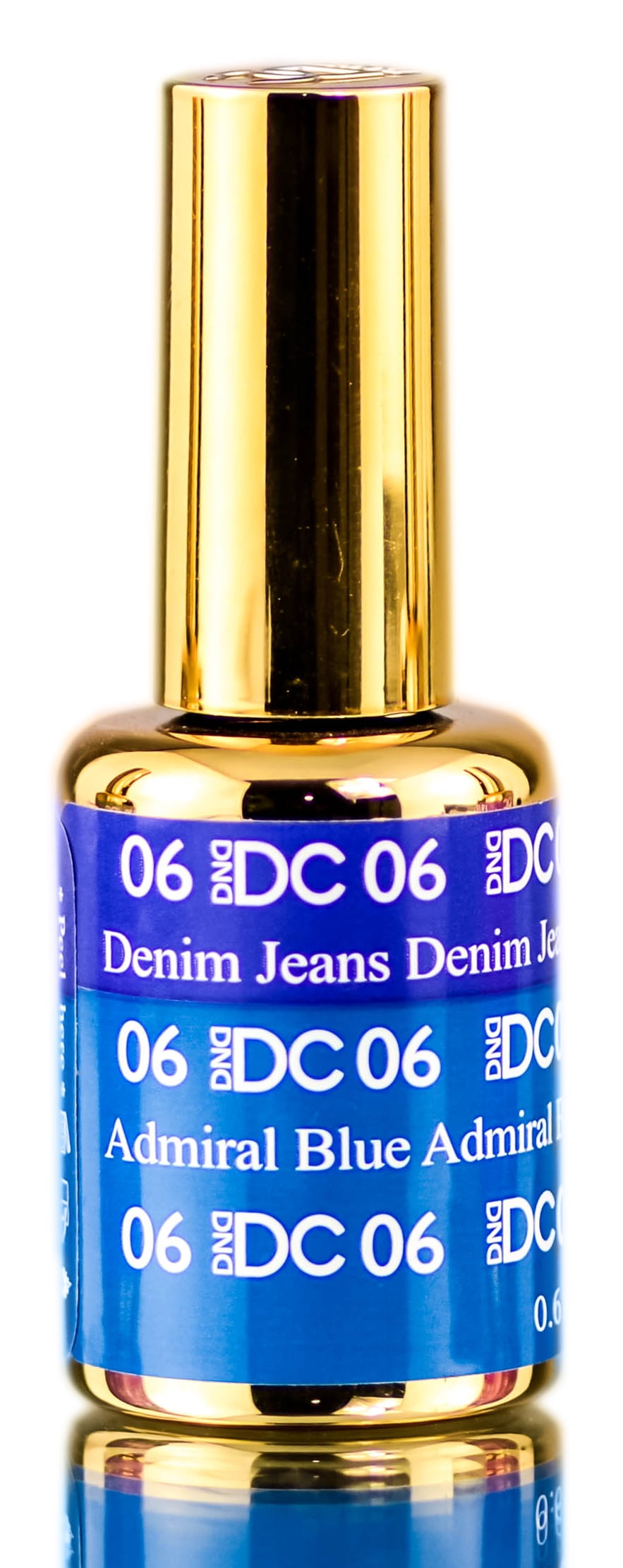 DND DC Mood Gel - Denim Jeans to Admiral Blue (06) - Pack of 1 with ...