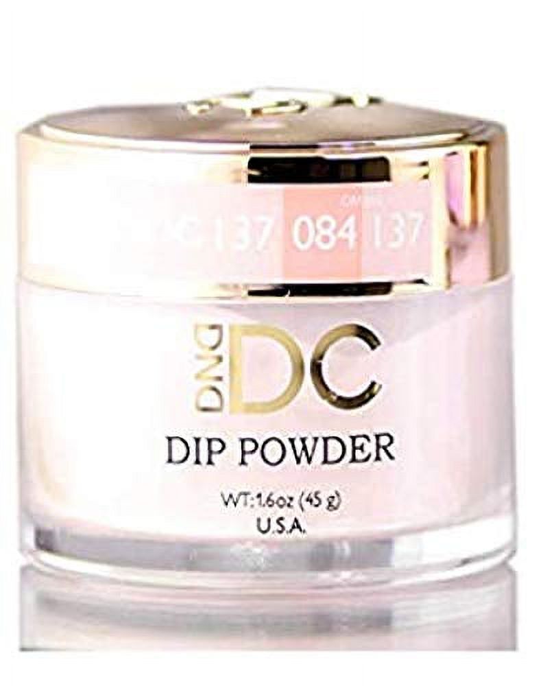 DND DC Neutrals DIP POWDER for Nails 1.6oz, 45g, Daisy Dipping (with bonus side Glitter) Made in ...