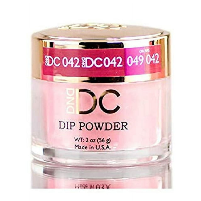 DND DC Neutrals DIP POWDER for Nails 1.6oz, 45g, Daisy Dipping (with bonus side Glitter) Made in ...