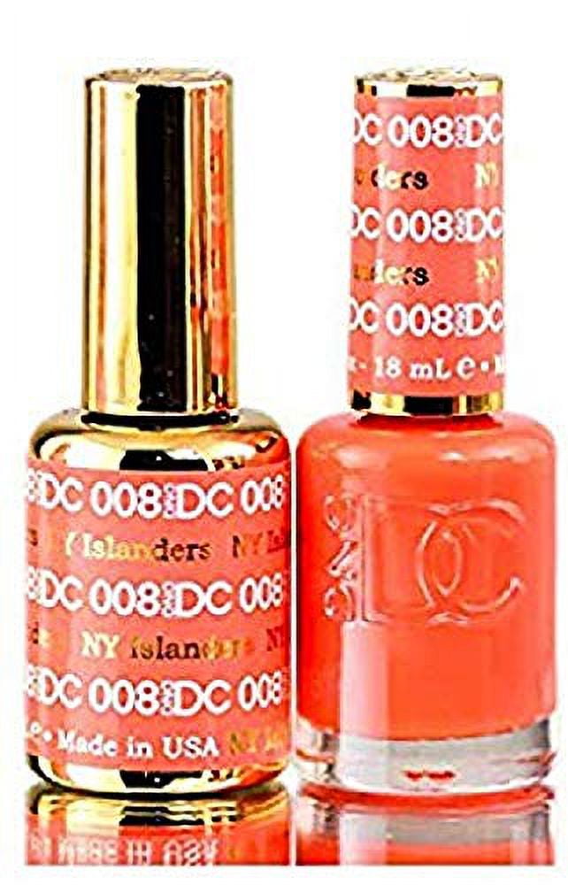 DND DC Oranges GEL POLISH DUO, Gel Lacquer 0.5 oz + Matching Nail ...