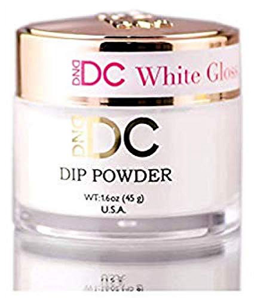 DND DC Pink & White CLEAR BASE Natural DIP POWDER for Nails, Daisy ...