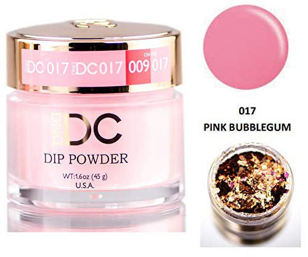 DND DC Pinks DIP POWDER for Nails 1.6oz, 45g, Daisy Dipping (with bonus ...