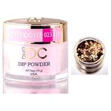 DND DC Pinks DIP POWDER for Nails 1.6oz, 45g, Daisy Dipping (with bonus ...