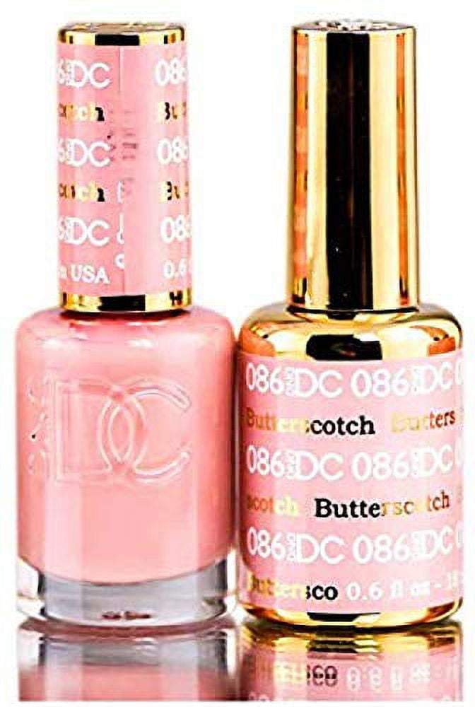 DND DC Pinks GEL POLISH DUO, Gel Lacquer 0.5 oz + Matching Nail Polish ...