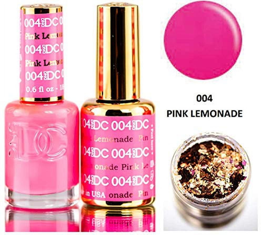 DND DC Pinks GEL POLISH DUO, Gel Lacquer 0.5 oz + Matching Nail Polish ...