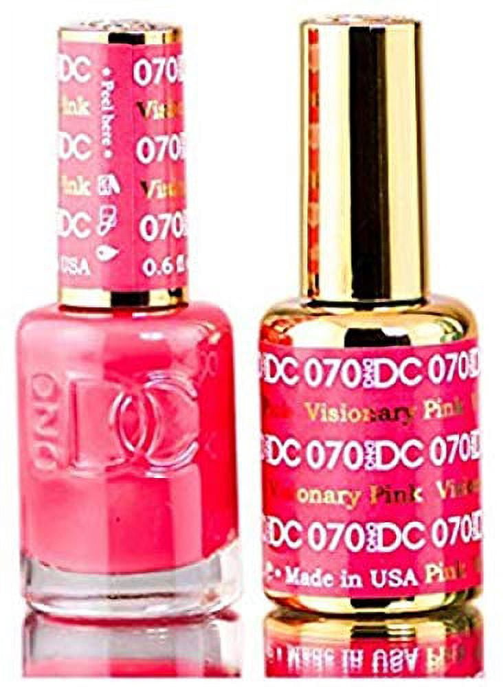 DND DC Pinks GEL POLISH DUO, Gel Lacquer 0.5 oz + Matching Nail Polish ...