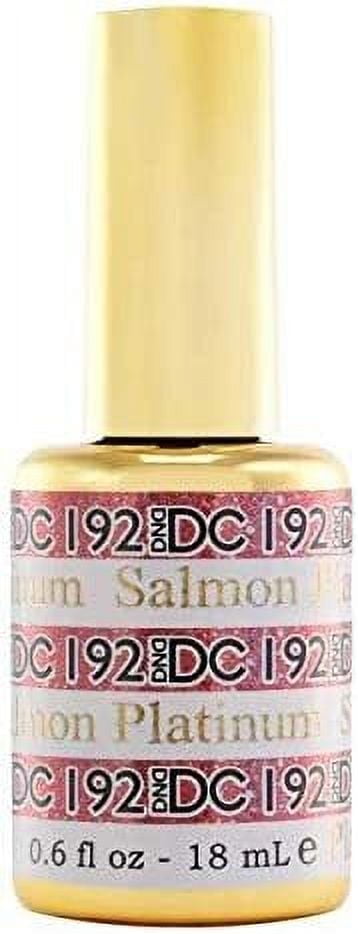 DND DC Platinum Gel Polish Salmon Platinum 192 - Walmart.com