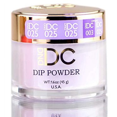 DND DC Pinks DIP POWDER for Nails 1.6oz, 45g, Daisy Dipping (with bonus side Glitter) Made in ...