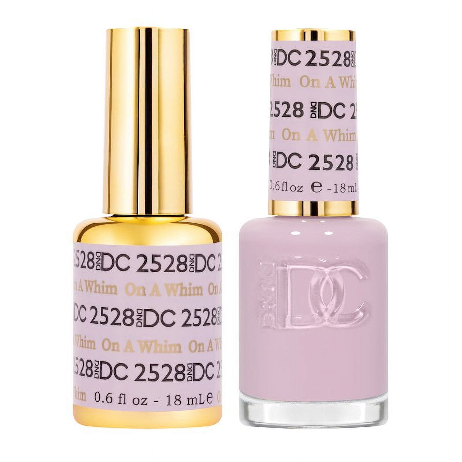 DND DC Soak Off Gel Polish + Matching Nail Polish Duo 2528 On A Whim ...
