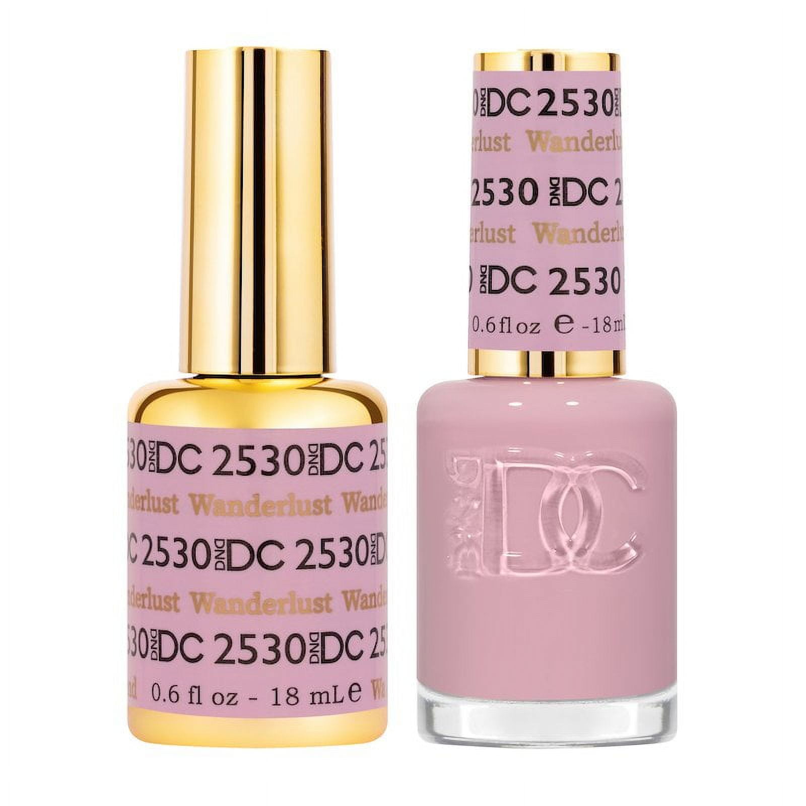 DND DC Soak Off Gel Polish + Matching Nail Polish Duo 2530 Wanderlust ...