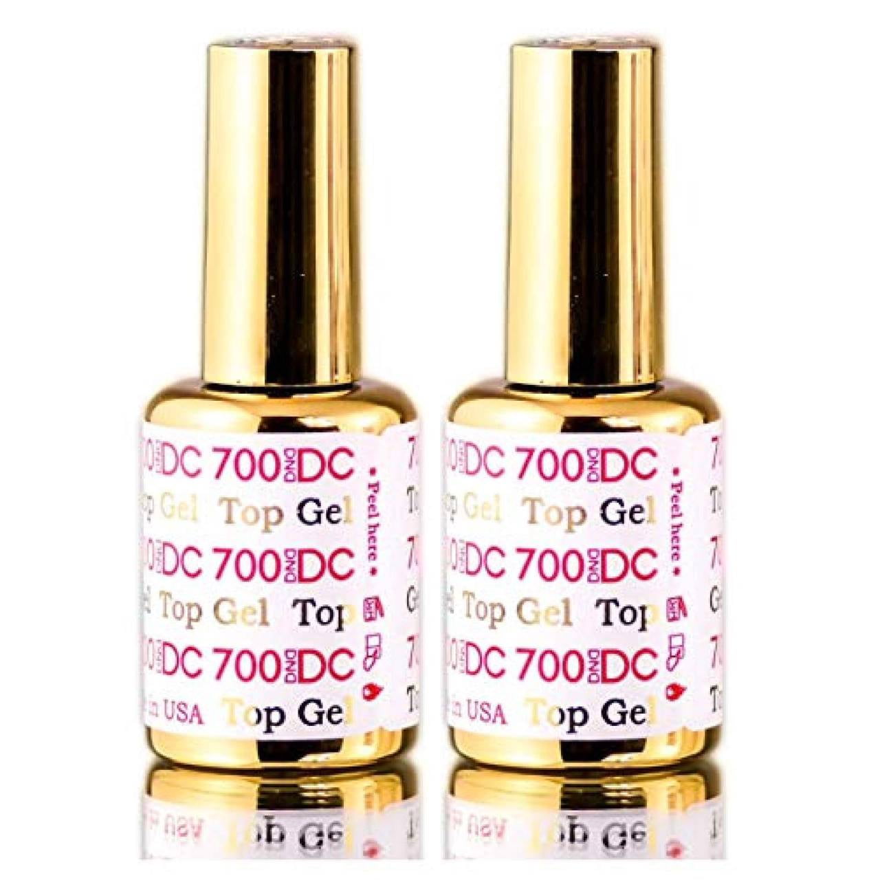 DND DC TOP GEL #700 & Matching Polish Set - DND Gel & Lacquer - Walmart.com