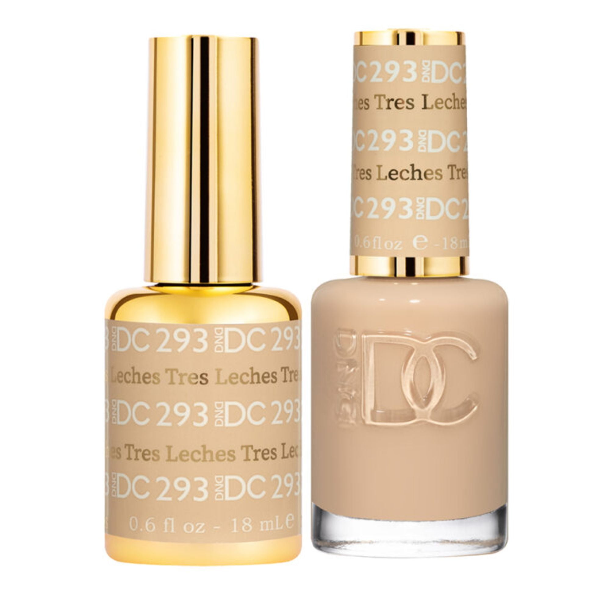 DND DC Tres Leches Gel Polish #293, DND DC Gel Polish for Nails ...