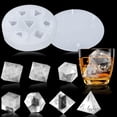 DND Dice Shaped Ice Cube Mold for Whisky, DND Dice Silicone Ice Cube ...