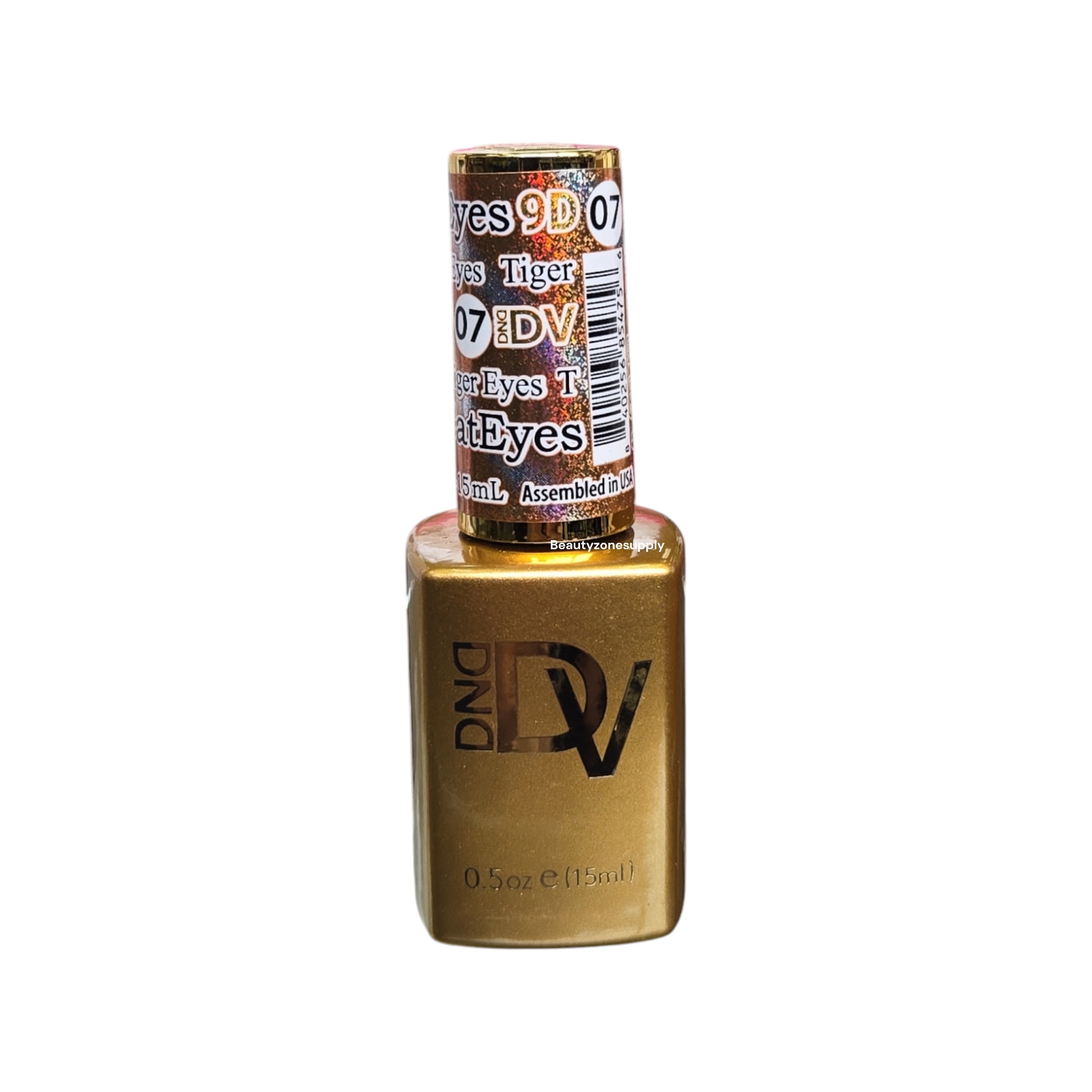 DND Diva 9D Glassball Cat Eye Gel #07 Tiger Eyes - Walmart.com