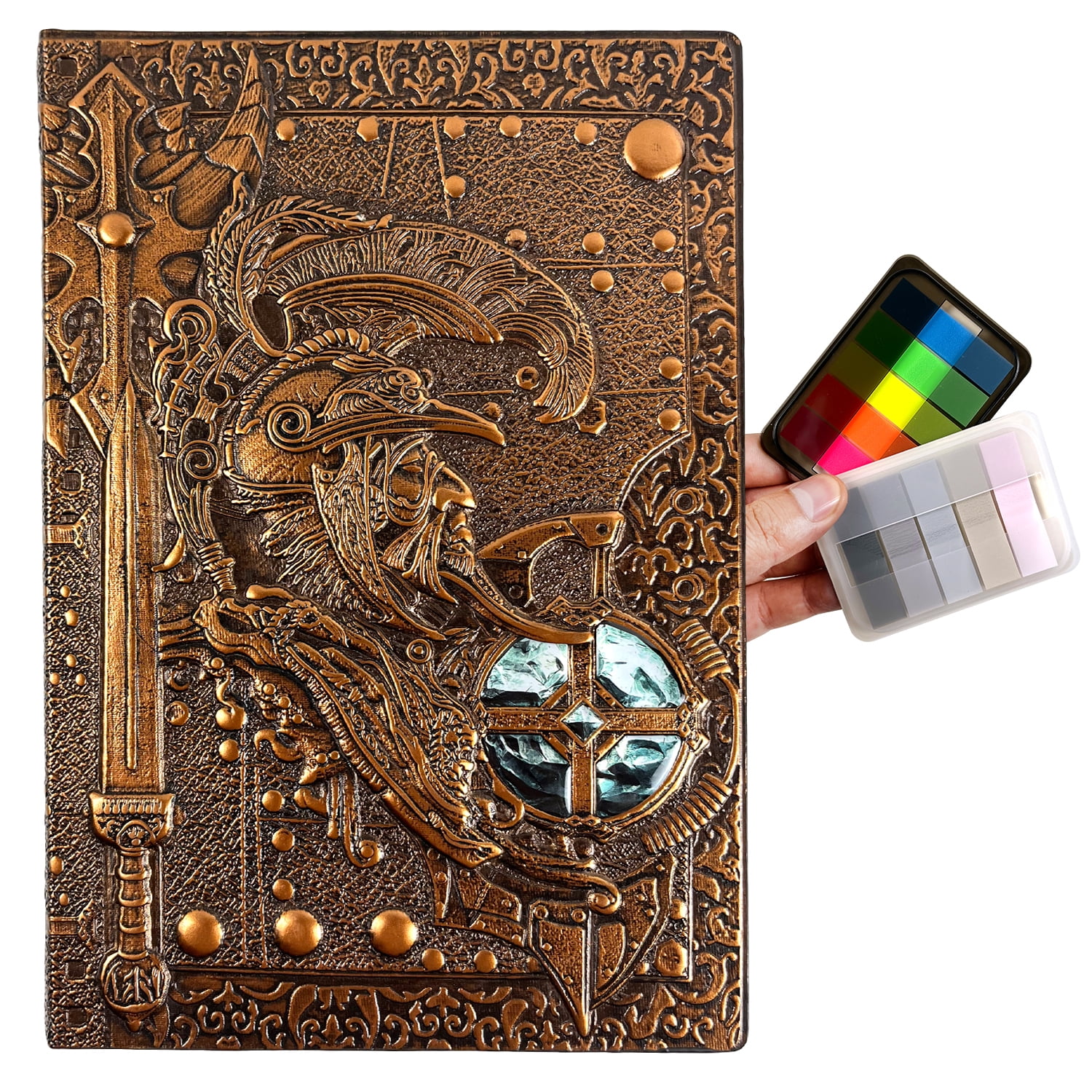DND Dragon Journal Notebook, 3D Dragon Embossed Notebook for Dungeons ...
