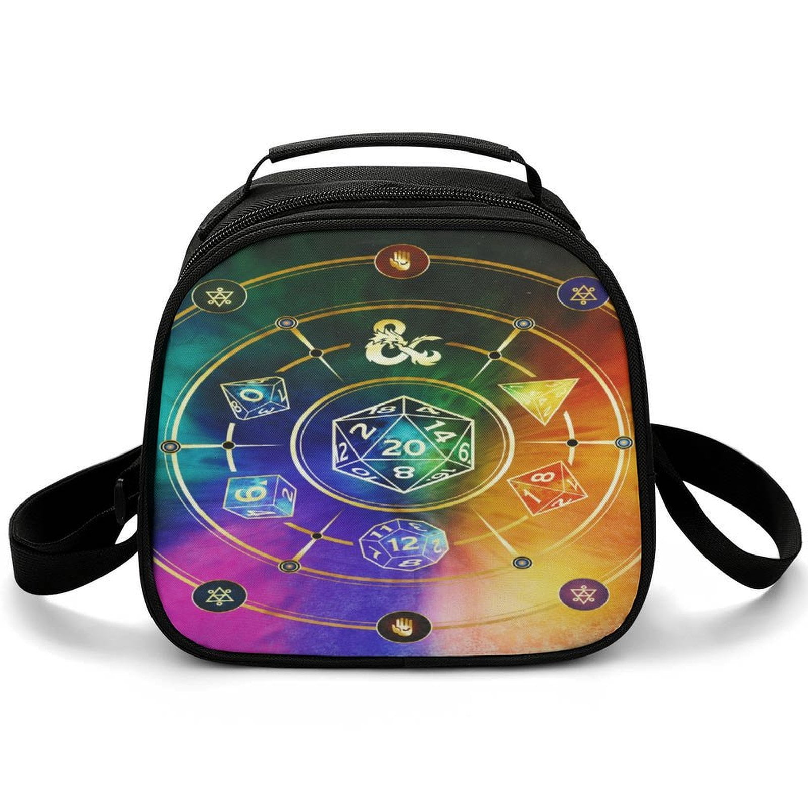 DND Dungeo-,ns And Dragon Lunch Box with Portable Tableware Lunch Bag ...