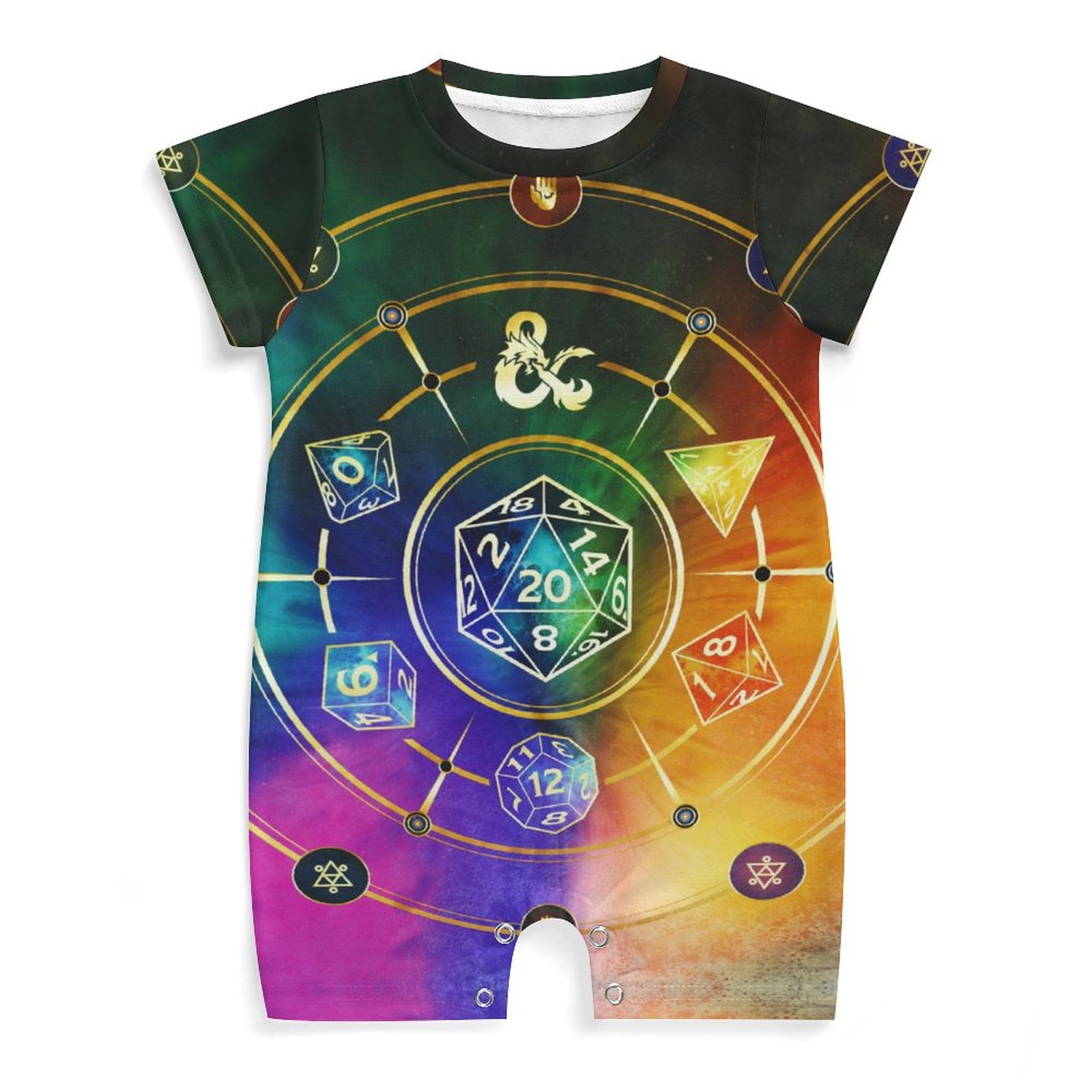 DND Dungeons And Dragons (1) Toddler Baby Boy Girls Clothes Romper ...