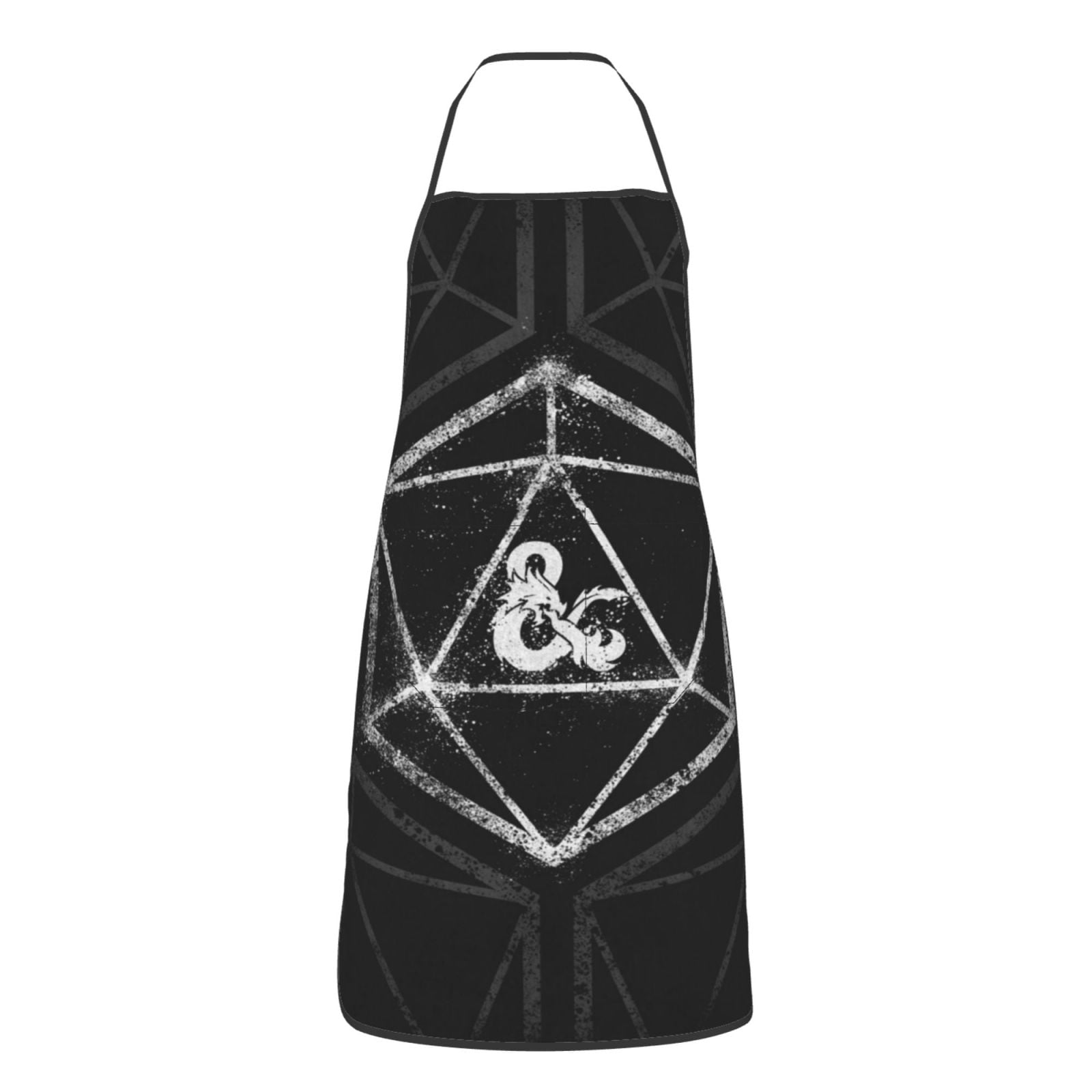 DND Dungeons And Dragons Apron 2 Pockets Adjustable Aprons for Cooking ...