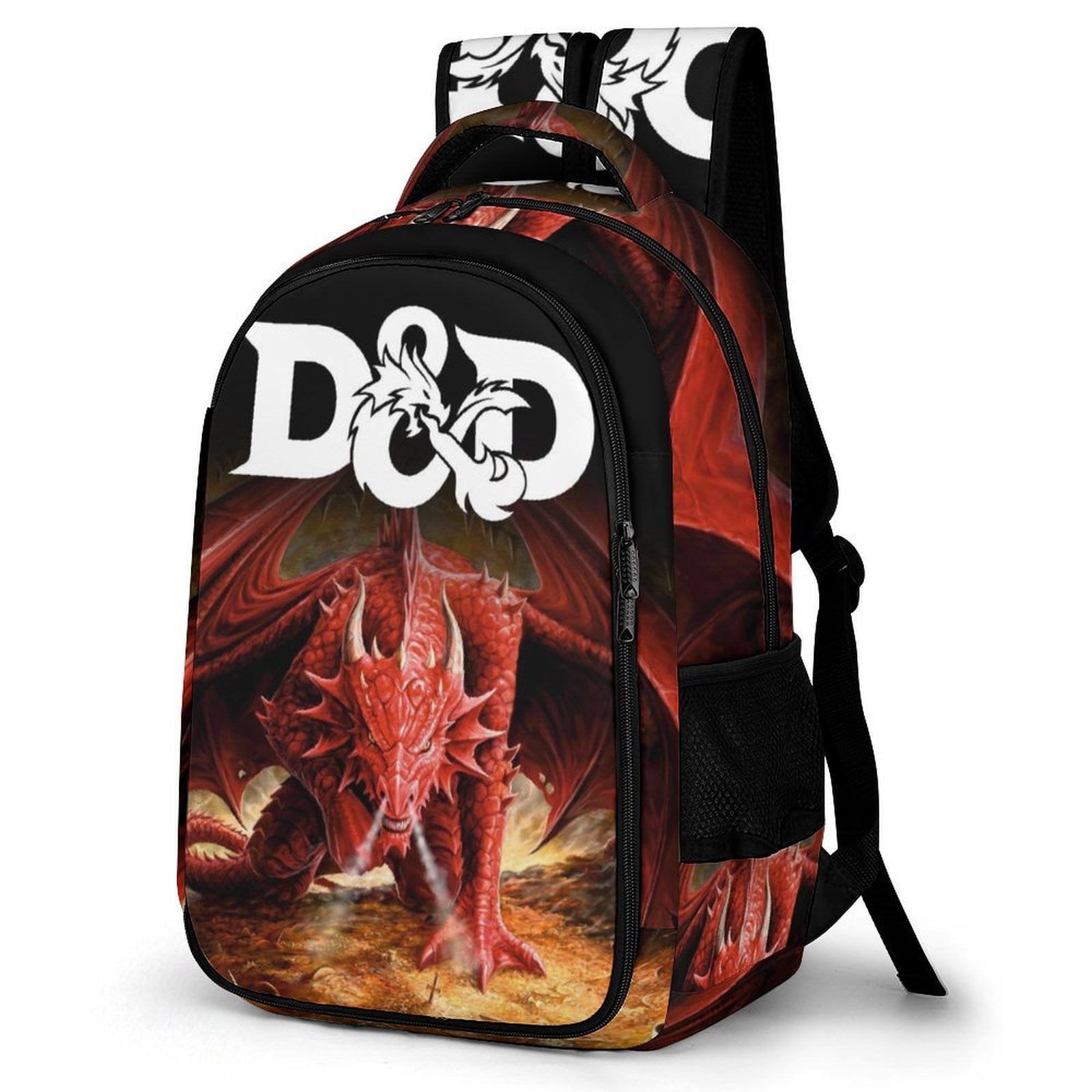 DND Dungeons And Dragons Backpack Cartoon Print for Travel Daily Use ...