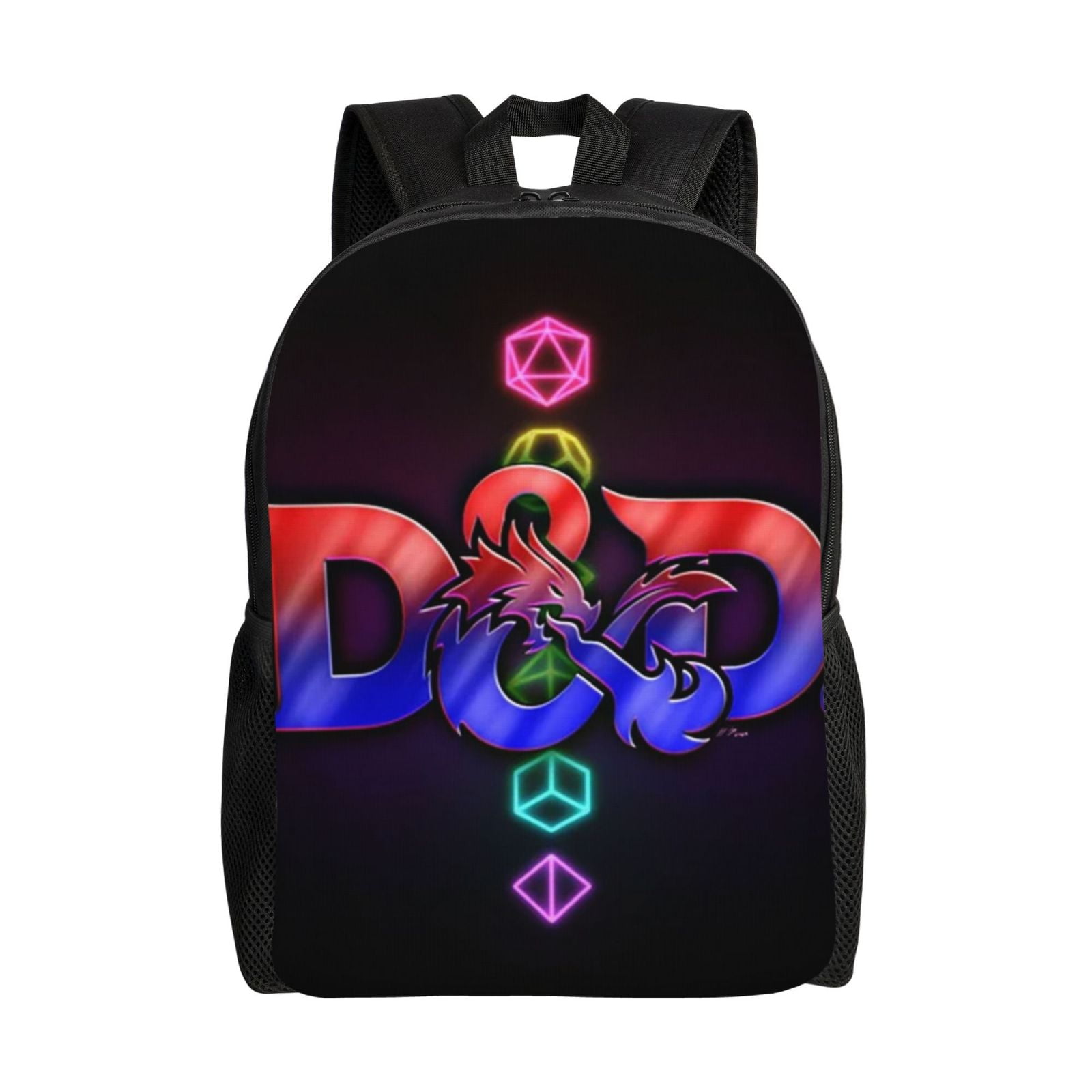 DND Dungeons And Dragons Backpac Cartoon Travel Bag Large Capacity ...