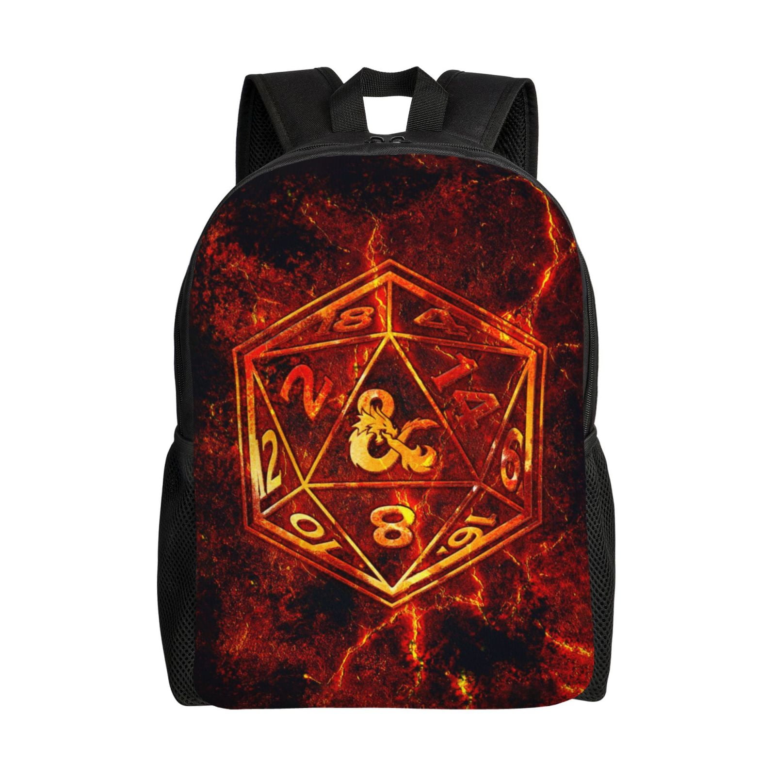 DND Dungeons And Dragons Backpac Cartoon Travel Bag Large Capacity ...