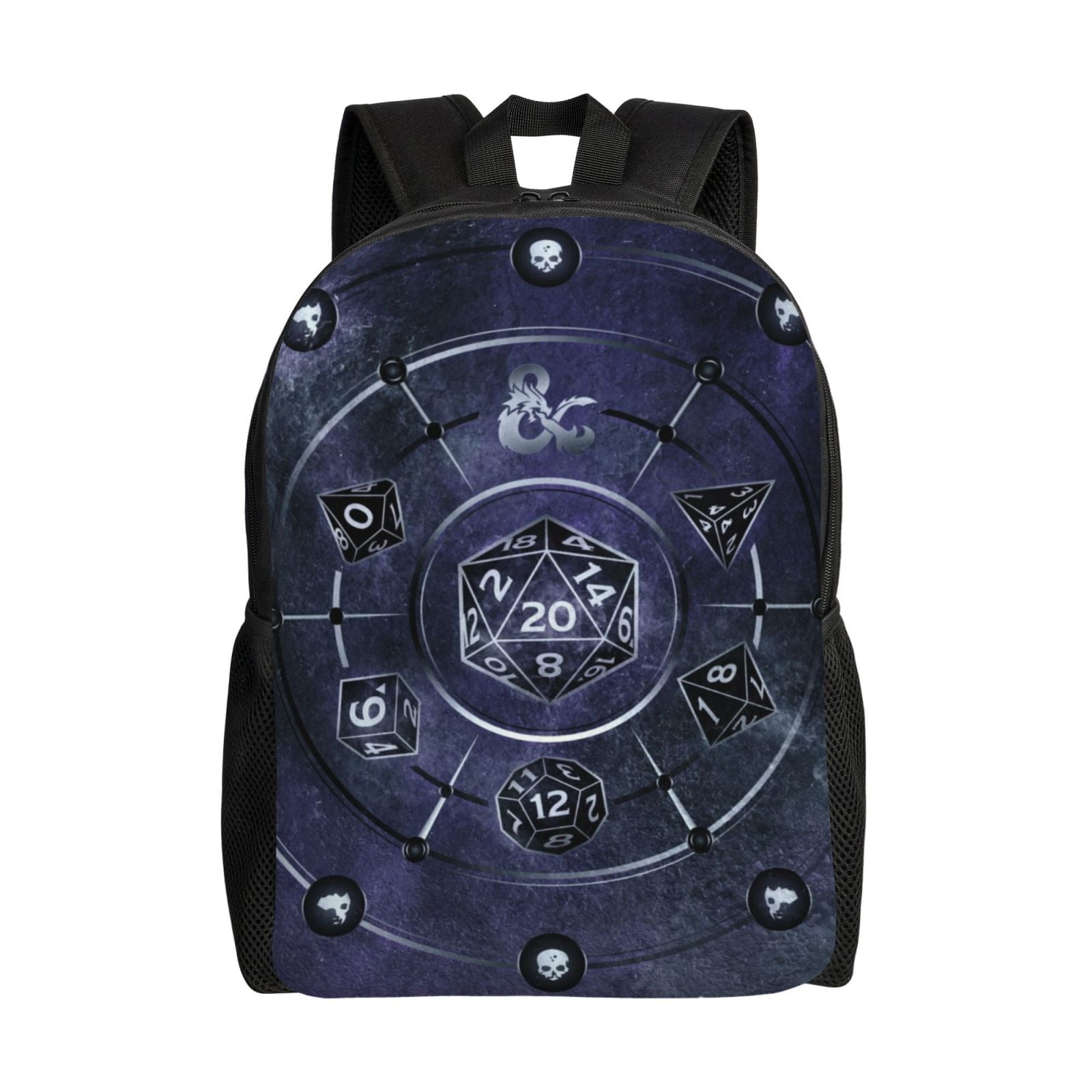 DND Dungeons And Dragons Backpac Cartoon Travel Bag Large Capacity ...