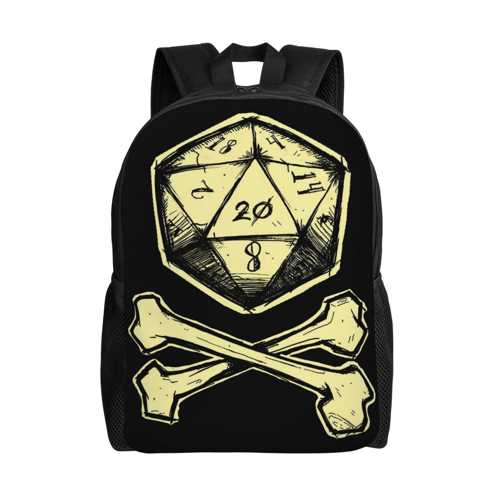 DND Dungeons And Dragons Backpack Cartoon school Bag Travel Bag ...