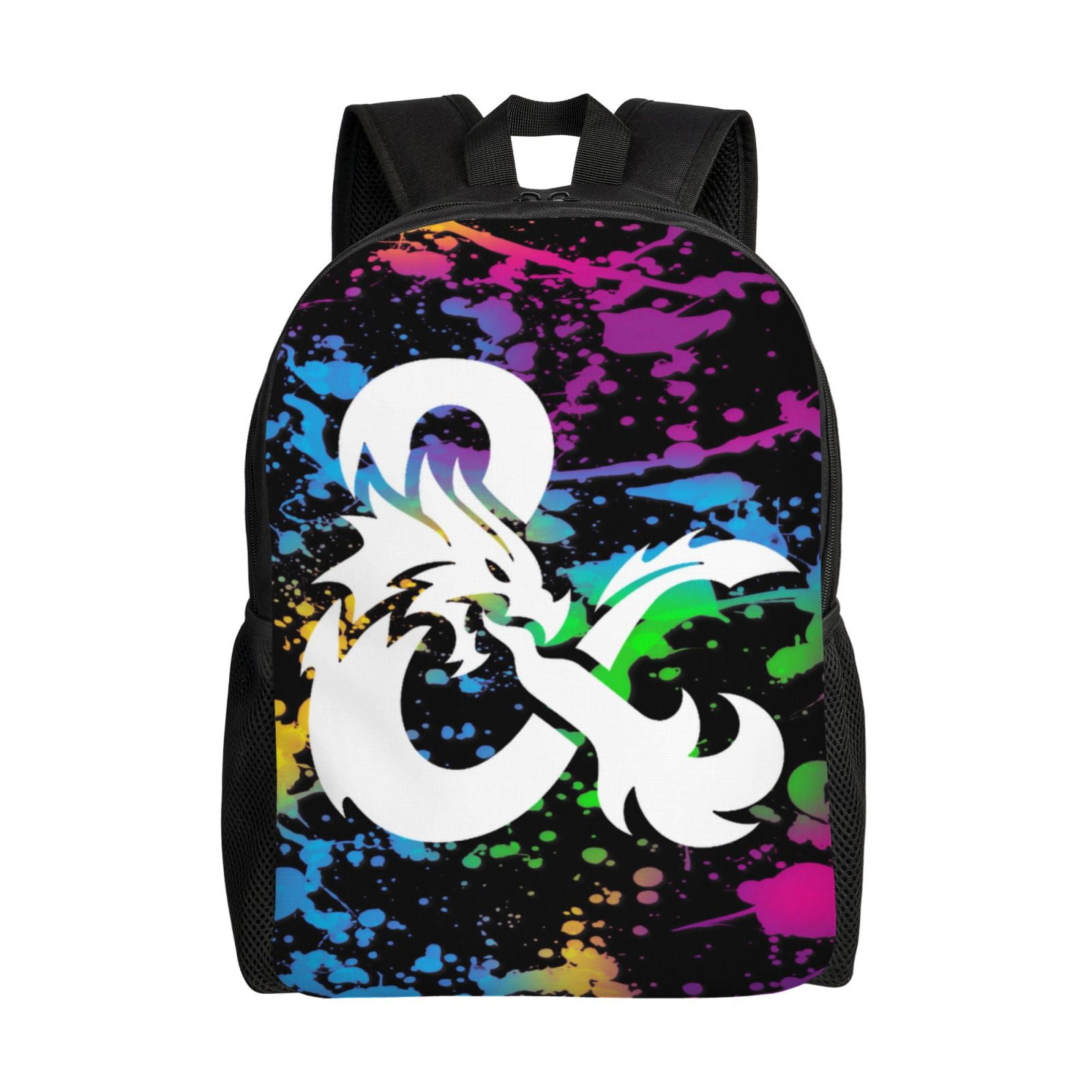DND Dungeons And Dragons Backpac Cartoon Travel Bag Large Capacity ...