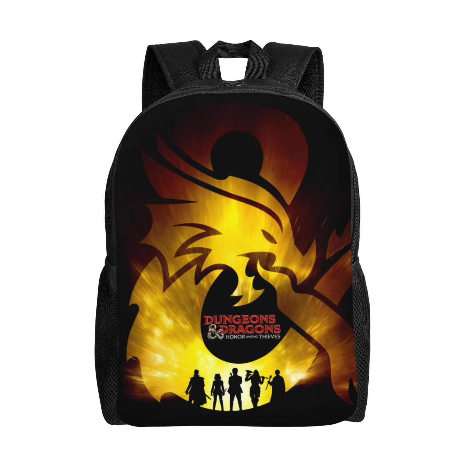 DND Dungeons And Dragons Backpac Cartoon Travel Bag Large Capacity ...