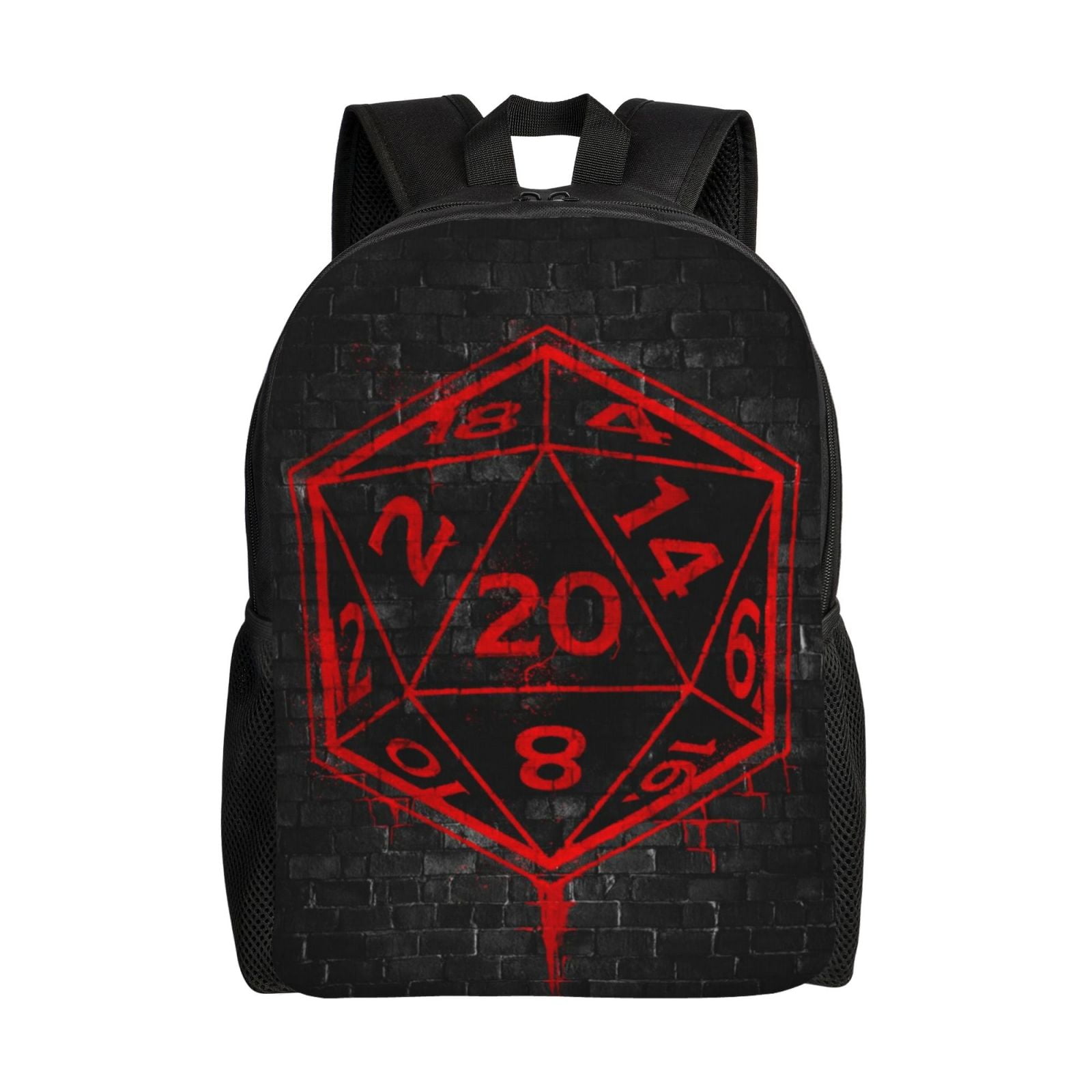 DND Dungeons And Dragons Backpac Cartoon Travel Bag Large Capacity ...