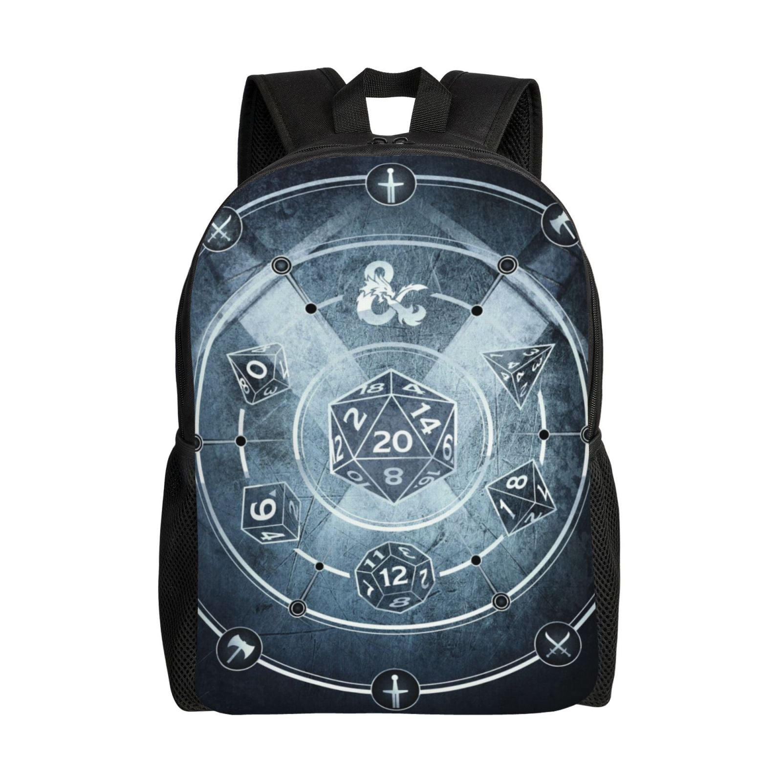DND Dungeons And Dragons Backpac Cartoon Travel Bag Large Capacity ...
