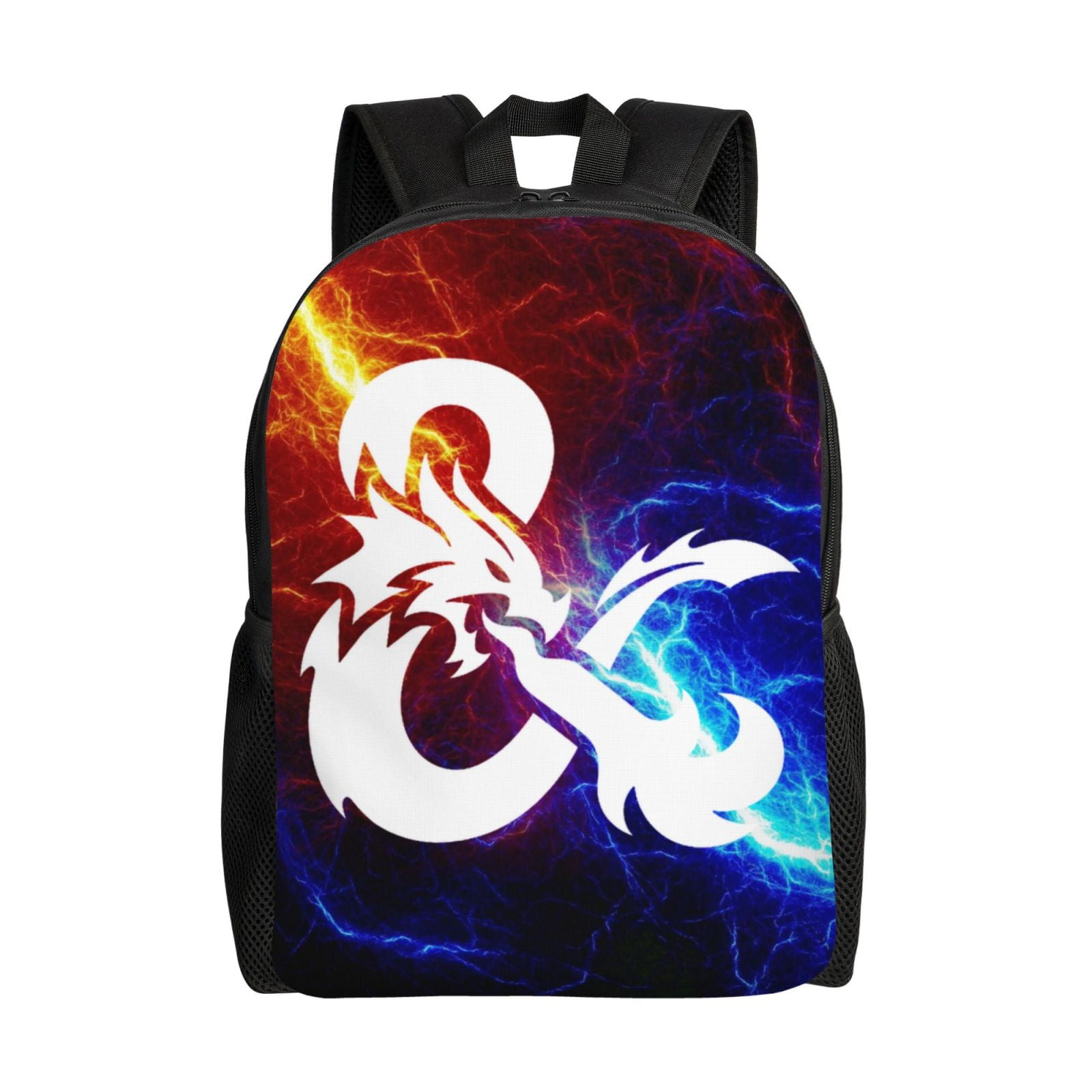 DND Dungeons And Dragons Backpac Cartoon Travel Bag Large Capacity ...