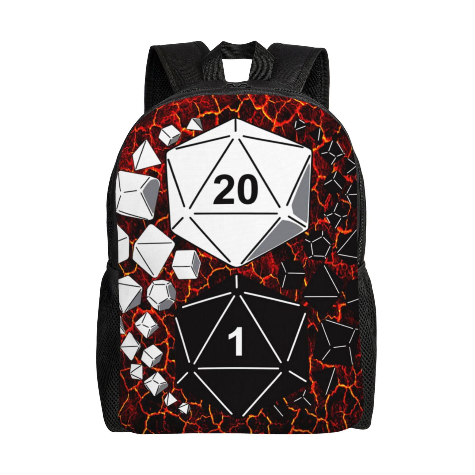 DND Dungeons And Dragons Backpac Cartoon Travel Bag Large Capacity ...