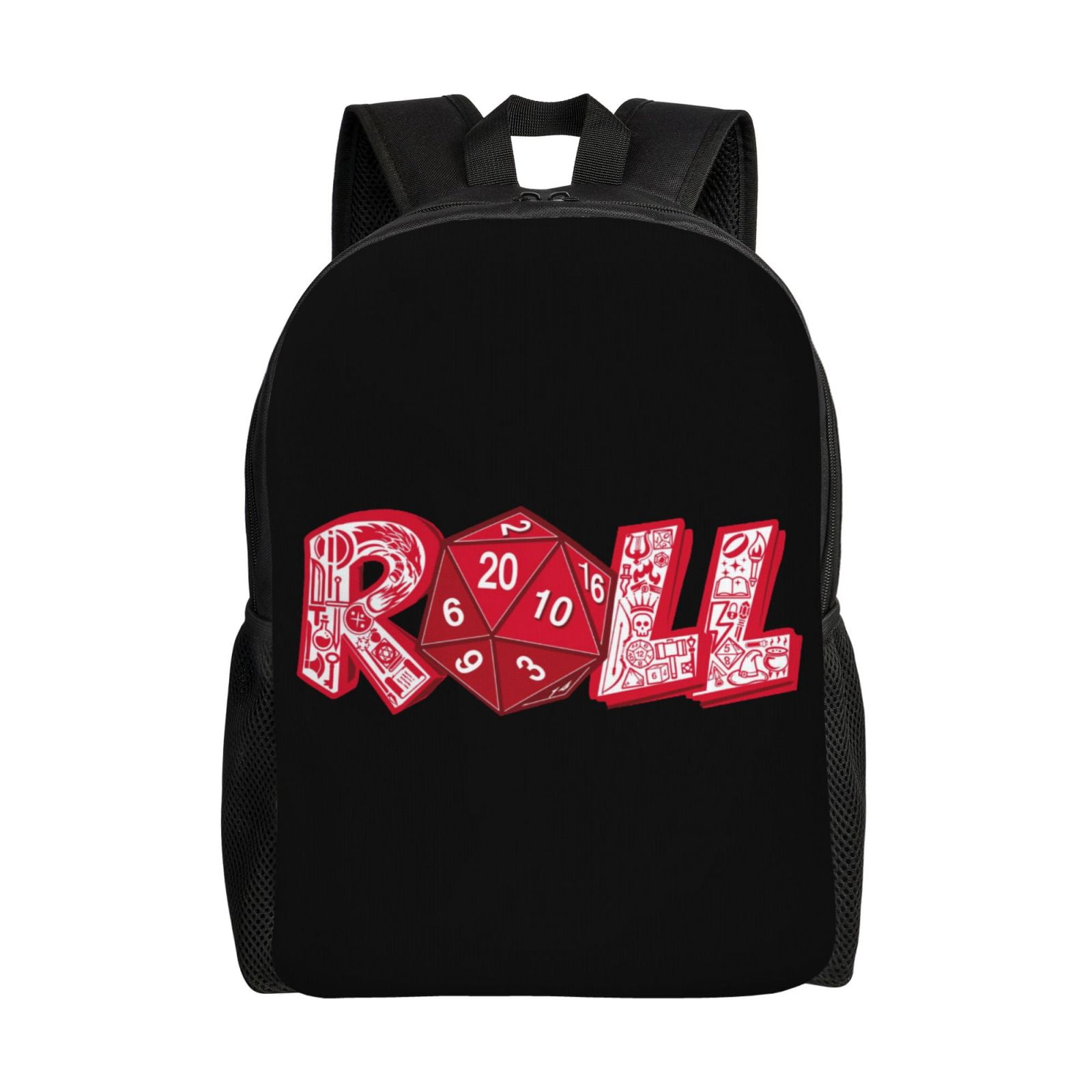 DND Dungeons And Dragons Backpac Cartoon Travel Bag Large Capacity ...