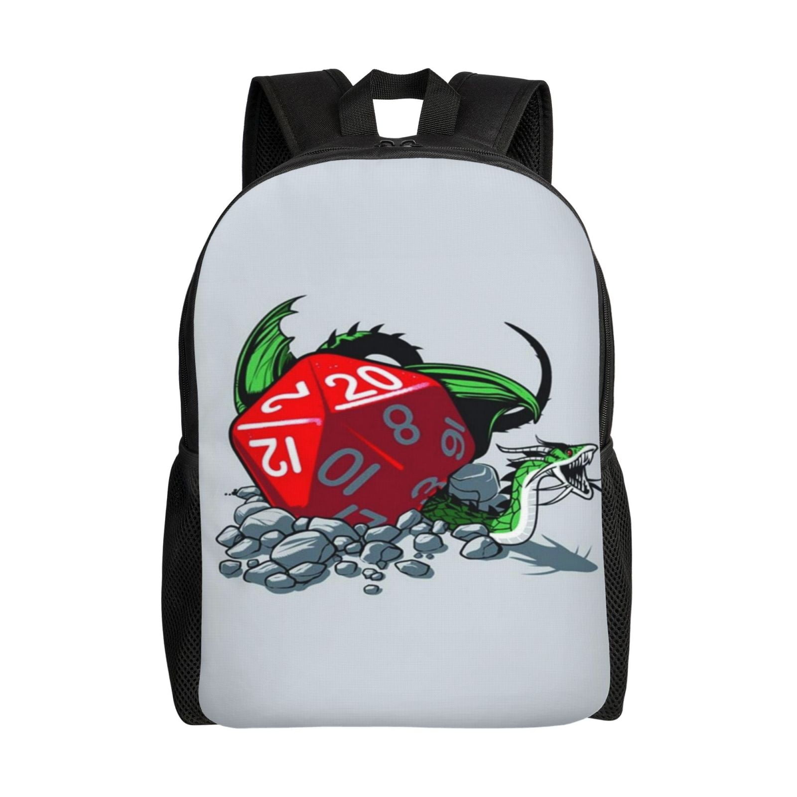 DND Dungeons And Dragons Backpac Cartoon Travel Bag Large Capacity ...