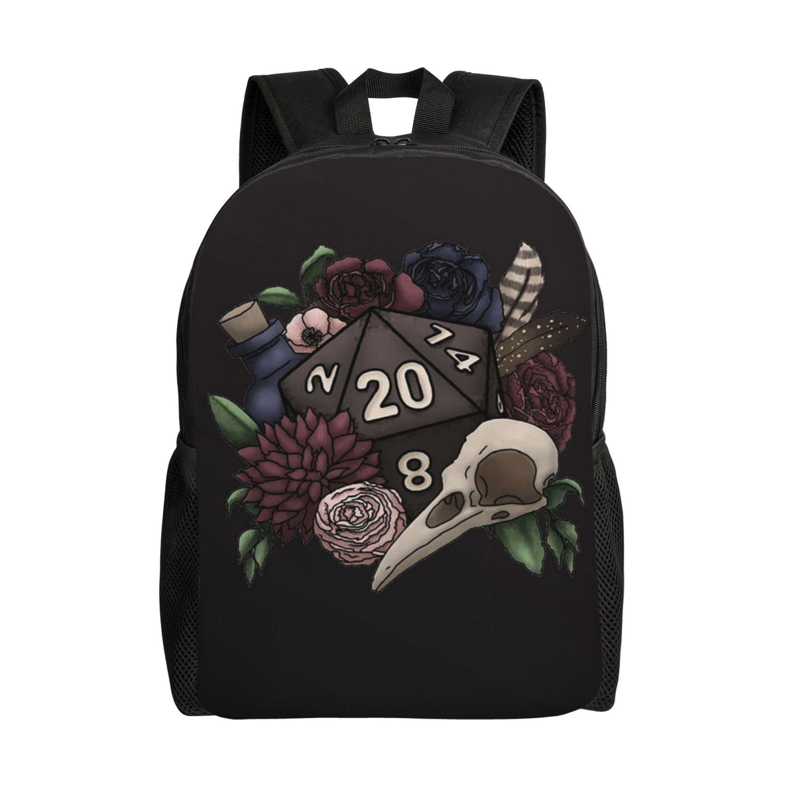 DND Dungeons And Dragons Backpac Cartoon Travel Bag Large Capacity ...