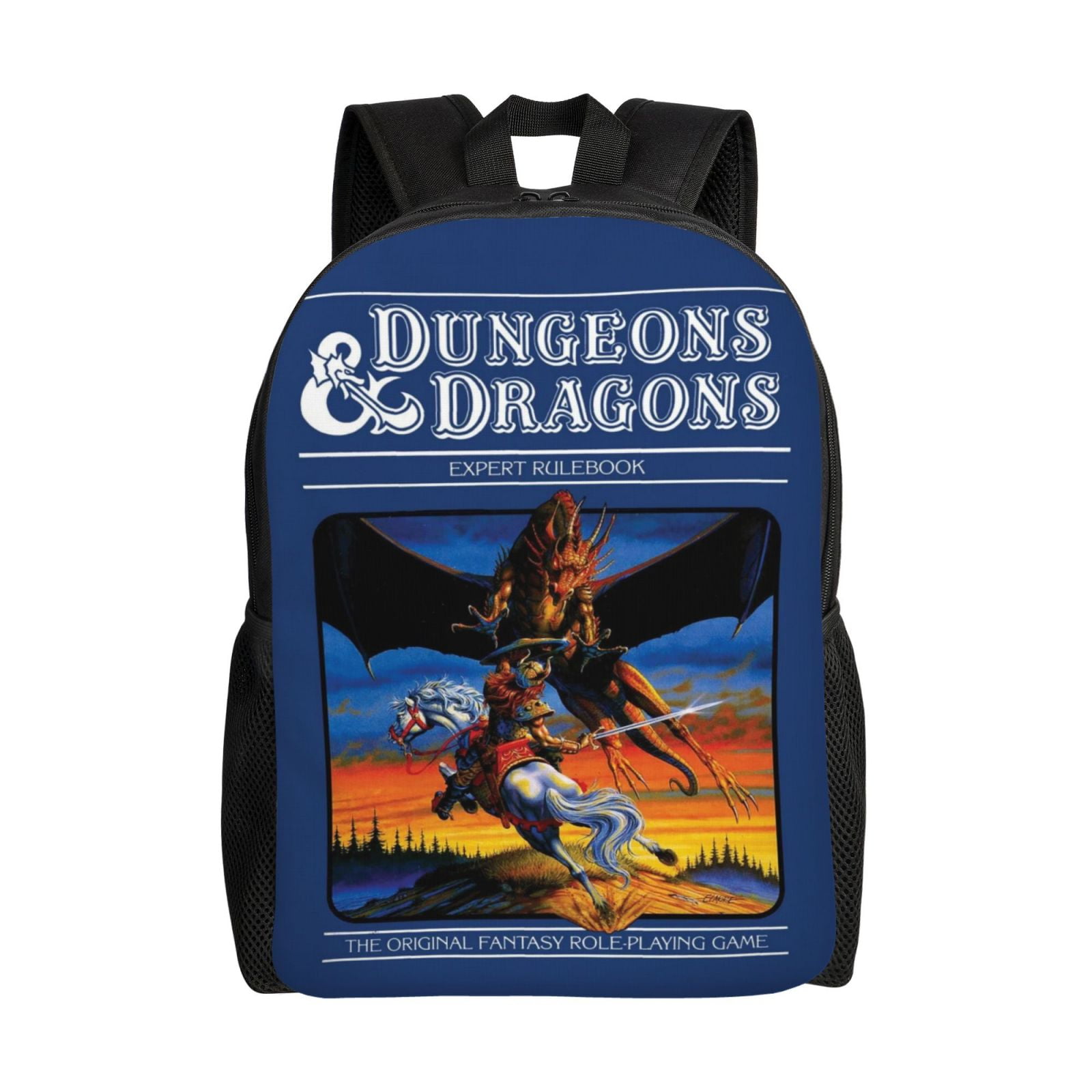 DND Dungeons And Dragons Backpac Cartoon Travel Bag Large Capacity ...
