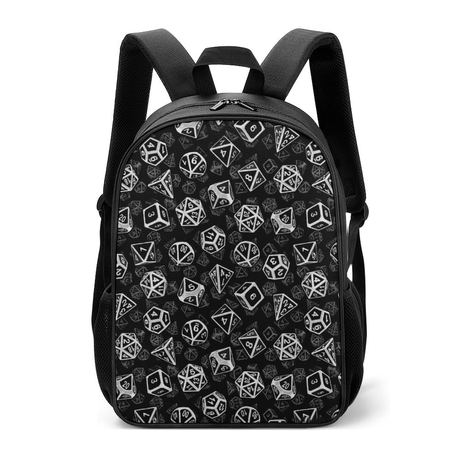 DND Dungeons And Dragons Backpack Unisex 16.7" Bookbag Oxford Cloth ...